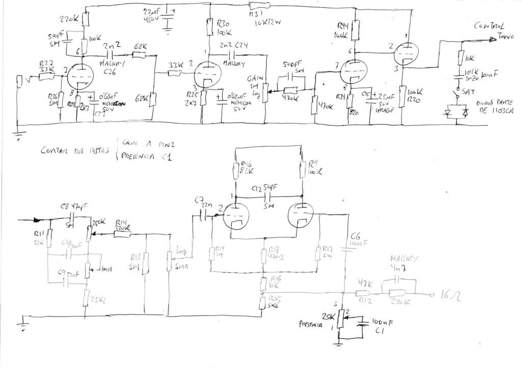 Friedman Be 100 Schematic